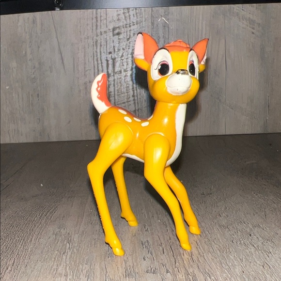 Toys | Bambi With Moveable Legs Figure Fawn Deer Vintage 199s 3 Tall ...